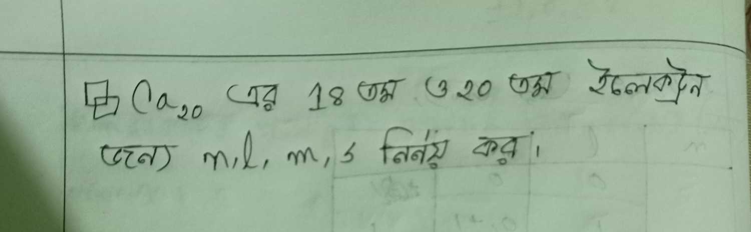 Question by Eftekhar Hossain - ACS Doubts